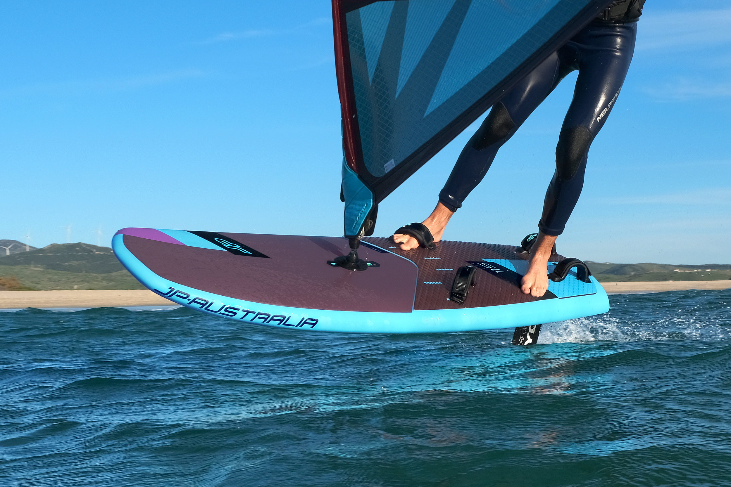 HydroFoilFreeFoil - JP Australia flying over water, the new trend, foiling