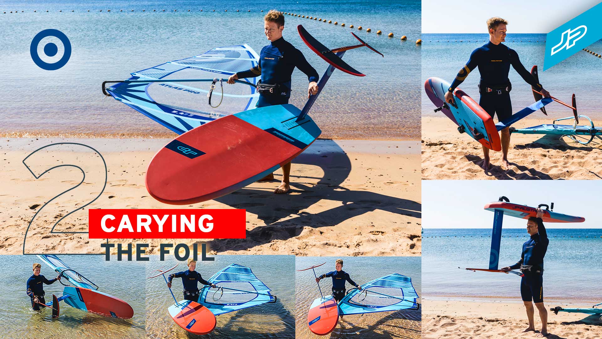 Foil Guide #02 - Carrying the Foil - JP Australia