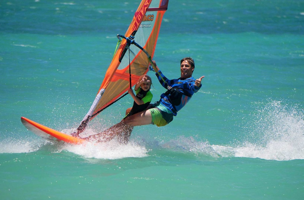 Kids Windsurfing - JP Australia